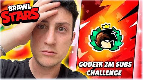 Destrozo El Desafio De Godeik De Brawl Stars Youtube