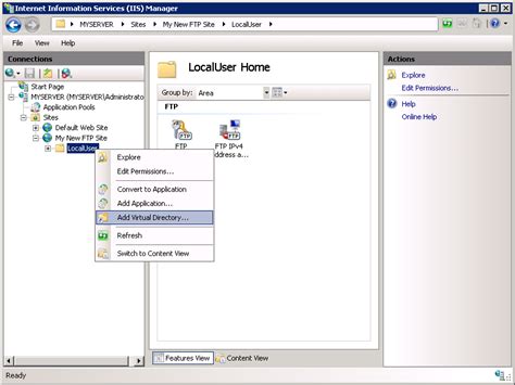 Configuring Ftp User Isolation In Iis 7 Tech Coaching