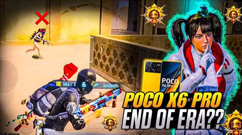 Aggressive 1v4 Clutches⚡ Poco X6 Pro Bgmi Test Smooth 90fps Bgmi