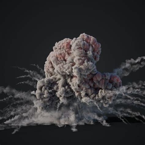 Animated Explosion 18 Vol2 3d Model Animated Cgtrader