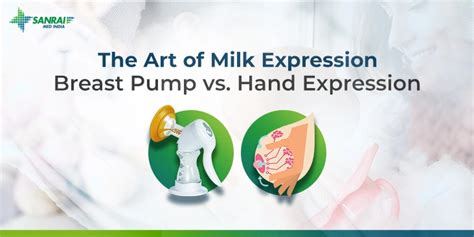 The Art Of Milk Expression Breast Pump Vs Hand Expression Sanrai