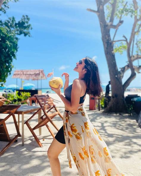 Pic Talk Anikha Surendran Eye Catching Beach Look