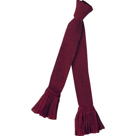 Claret Merino Garter Tie Mens Country Clothing Cordings