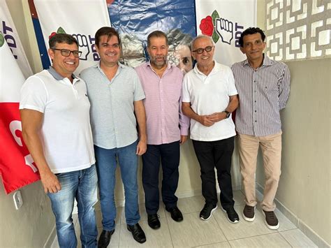 PDT declara apoio à gestão de Cícero Lucena em João Pessoa Politica ETC