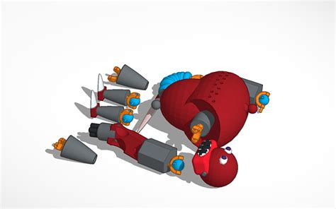 3d Design Mecha Tinkercad