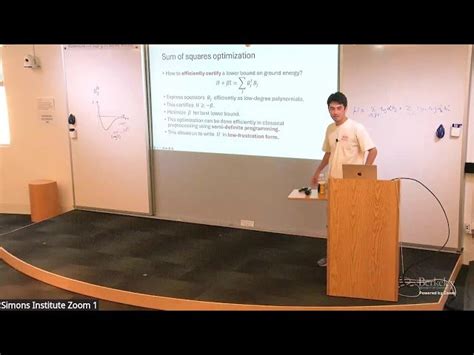 Free Video Sum Of Squares Spectral Amplification Sossa From Simons