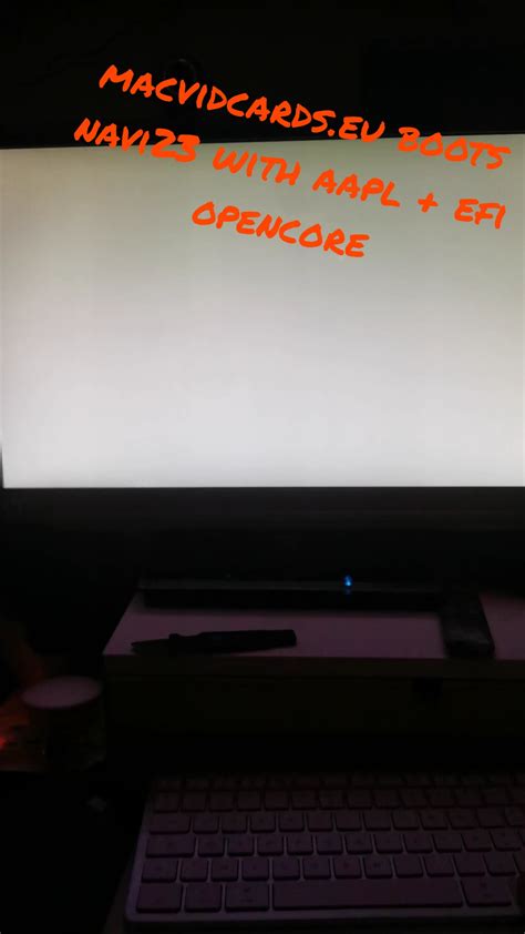 Pc Rx 6xxx Gpu Card Has Now Mac Splash Screen Rgraphicscard