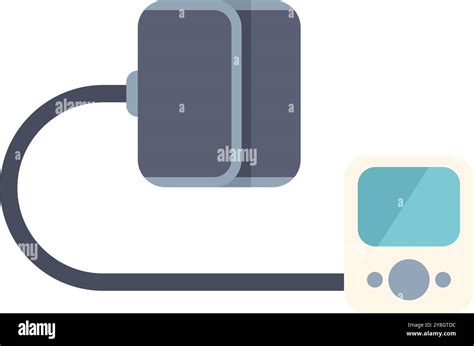 Digital Blood Pressure Monitor Measuring Blood Pressure With An