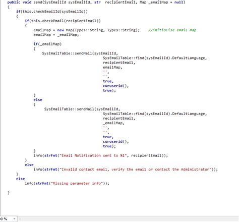Trevor Zimwaras Dynamics Ax Blog Send Email Using Dynamics Ax