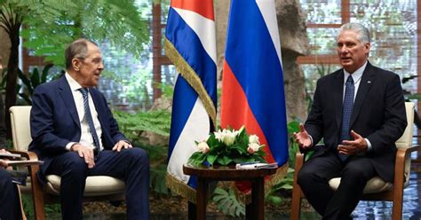 Lavrov Visitó Cuba En Su última Escala De Su Viaje A Países Aliados De