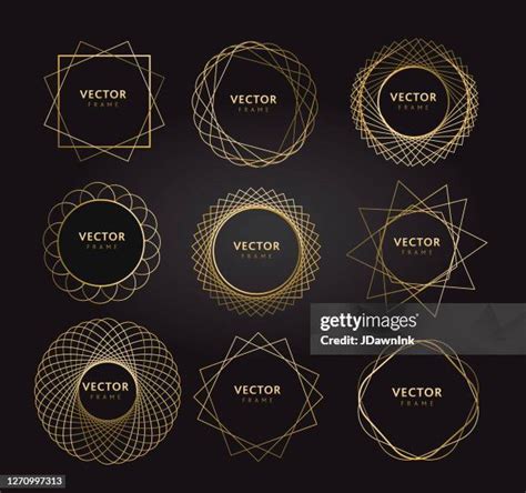 Art Deco Round Frame Photos And Premium High Res Pictures Getty Images