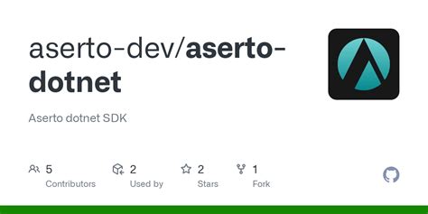 GitHub Aserto Dev Aserto Dotnet Aserto Dotnet SDK