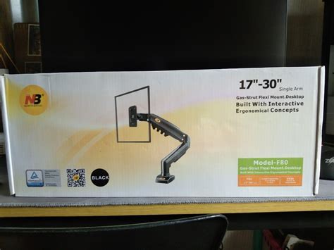North Bayou F80 Monitor Arm, Computers & Tech, Parts & Accessories ...