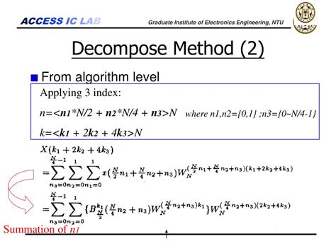 ppt vlsi implementation for fast fourier transform a review of