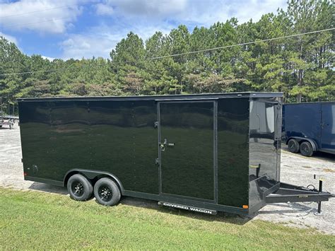 New 2025 Covered Wagon 8 5x20 Enclosed Trailer With 5200lb Axles And Polycore Siding For Sale In