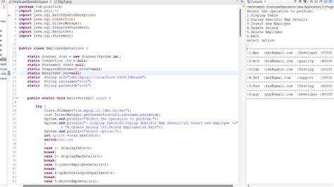 naga sai sireesha kante on linkedin java jdbc mysql database programming coding project
