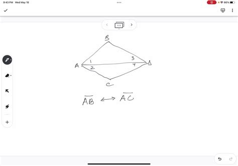 Solved Assuming That The Triangles Shown Are Congruent Choose The Correct Correspondence