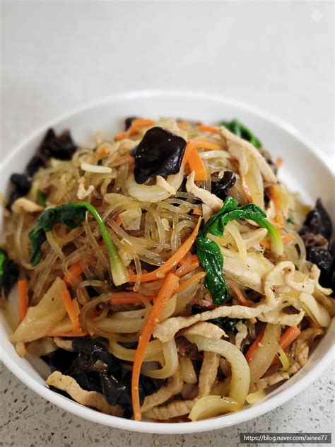 백종원 잡채 만드는 법 설 추석 명절음식 손님초대요리 집들이요리 생일파티요리 초간단잡채 당면 목이버섯 당근