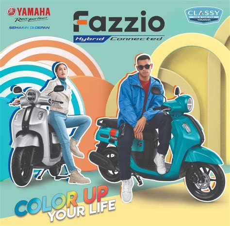 Wow Hari Launching Yamaha Fazzio Hybrid Connected 1000 Unit Ludes