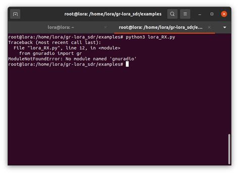 No Example Code Is Executed With USRP Issue 26 Tapparelj Gr Lora