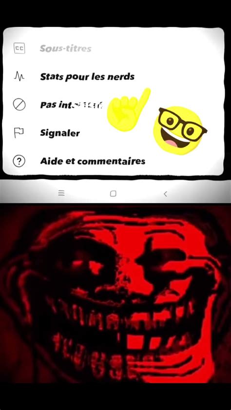 Troll Face Nerd Lol Youtubeshorts Youtube