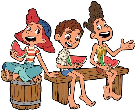 Luca Alberto And Giulia Disney Drawings Lucas Movie Pixar Characters