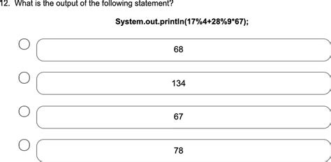 Emsat Computer Science Java Practice Test With Answers