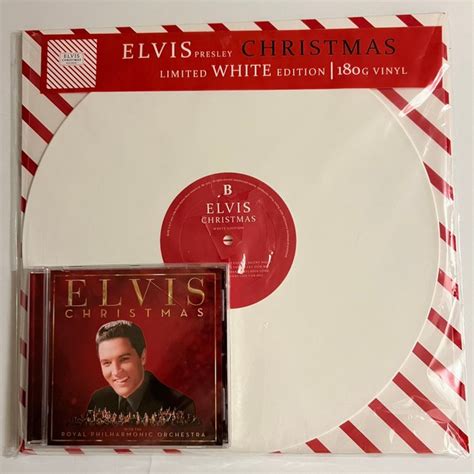 Elvis Presley Elvis Christmas Limited White Lp Edition Cd Lp