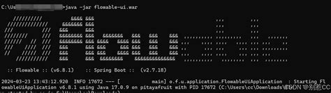 springboot整合flowable【03】 通过flowable ui体验一个简单流程 csdn博客