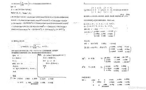 南京邮电大学 《数学实验》纸质参考答案南京邮电大学数学实验 Csdn博客