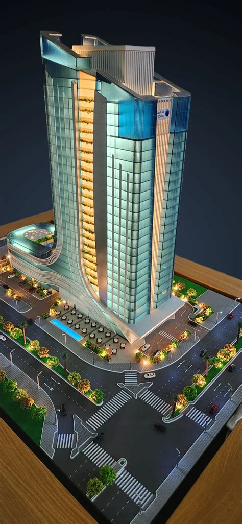 commercial scale model makers office building malls