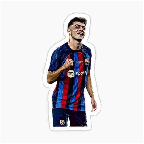 Pedri Gonzalez Barcelona Sticker For Sale By Tobster01 Redbubble