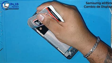 Cambio De Display Samsung A035m Youtube