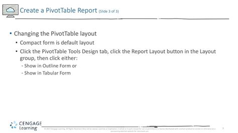 Analyzing Data With PivotTables Ppt Download
