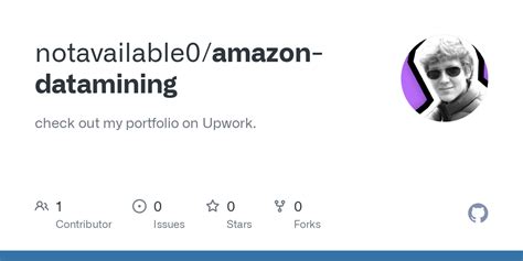 Github Notavailable0amazon Datamining Check Out My Portfolio On Upwork