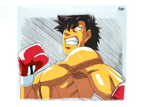 Hajime No Ippo Sendo Takeshi 2 Layer Production Cel W Douga