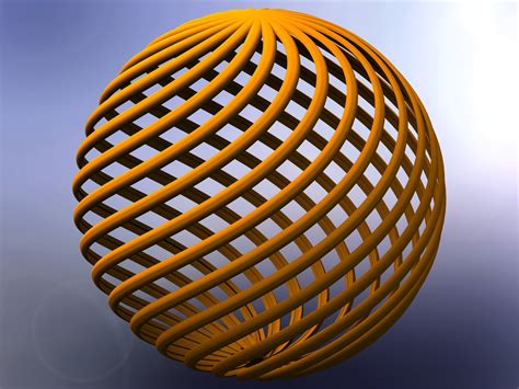 3D Wireframe Shape Geometric Twisted Sphere TurboSquid 2162528