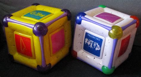 Embryonics Mozart Magic Cube Interactive Musical Toy Lot Of 2 Orchestra Light Up 1758877349