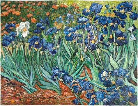Irises Van Gogh Reproduction Hand Painted Van Gogh Studio