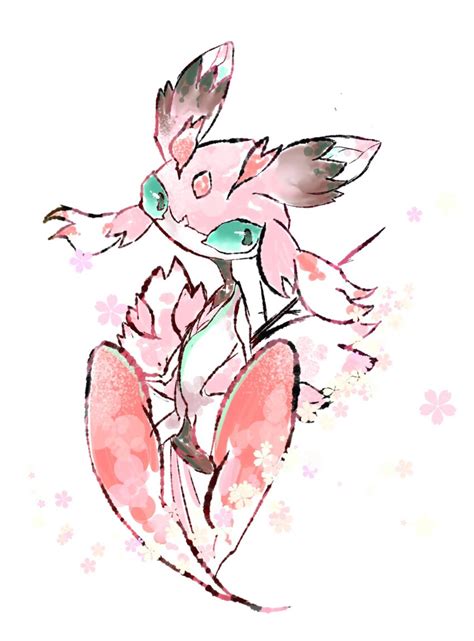 Bwmtk1110 Lurantis Nintendo Pokemon Highres 1girl Alternate Color