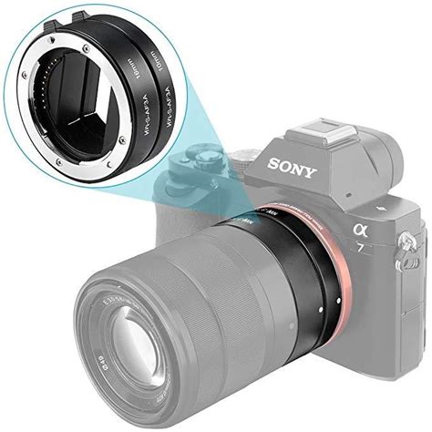MEIKE MK S AF A Metal Auto Focus Macro Extension Tube Set for Sony วสดโลหะ Lazada co th