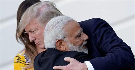 Donald Trumps Awkward Handshake Has Evolved Into A Hug And Its Even