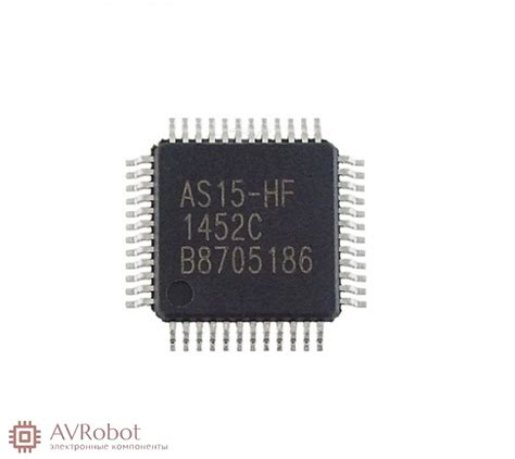 AS15-HF, TFT-LCD 14+1 канальный гамма-буфер, QFP48, гамма-корректор ...