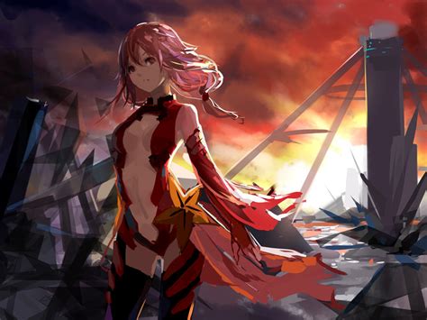 Yuzuriha Inori Guilty Crown Drawn By Kincora Danbooru