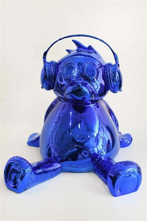 Jonathan Delmas Bear Song Blue For Sale At 1stdibs