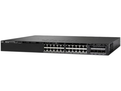 Switch Cisco Catalyst 3650 24 Port Data 4x1g Uplink Lan Base Pret