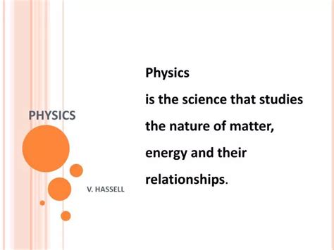 PPT PHYSICS PowerPoint Presentation Free Download ID
