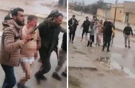 صحيفة المرصد شاهد لحظة القبض على أحد شبيحة اللجان الشعبية التابعة