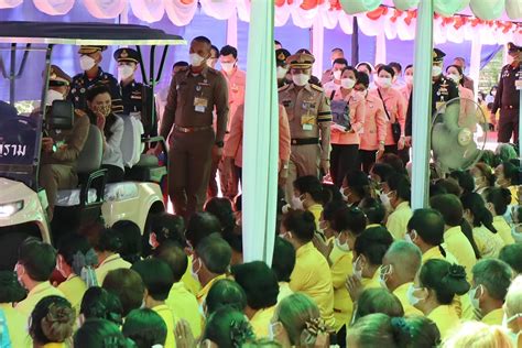 กรมพระศรีสวางควัฒนฯ ทรงออกปฏิบัติงานหน่วยแพทย์ พอ สว จังหวัดมหาสารคาม