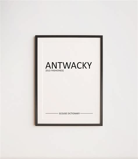 Scouse Dictionary Print Scouser Scouser T Liverpool Etsy Uk